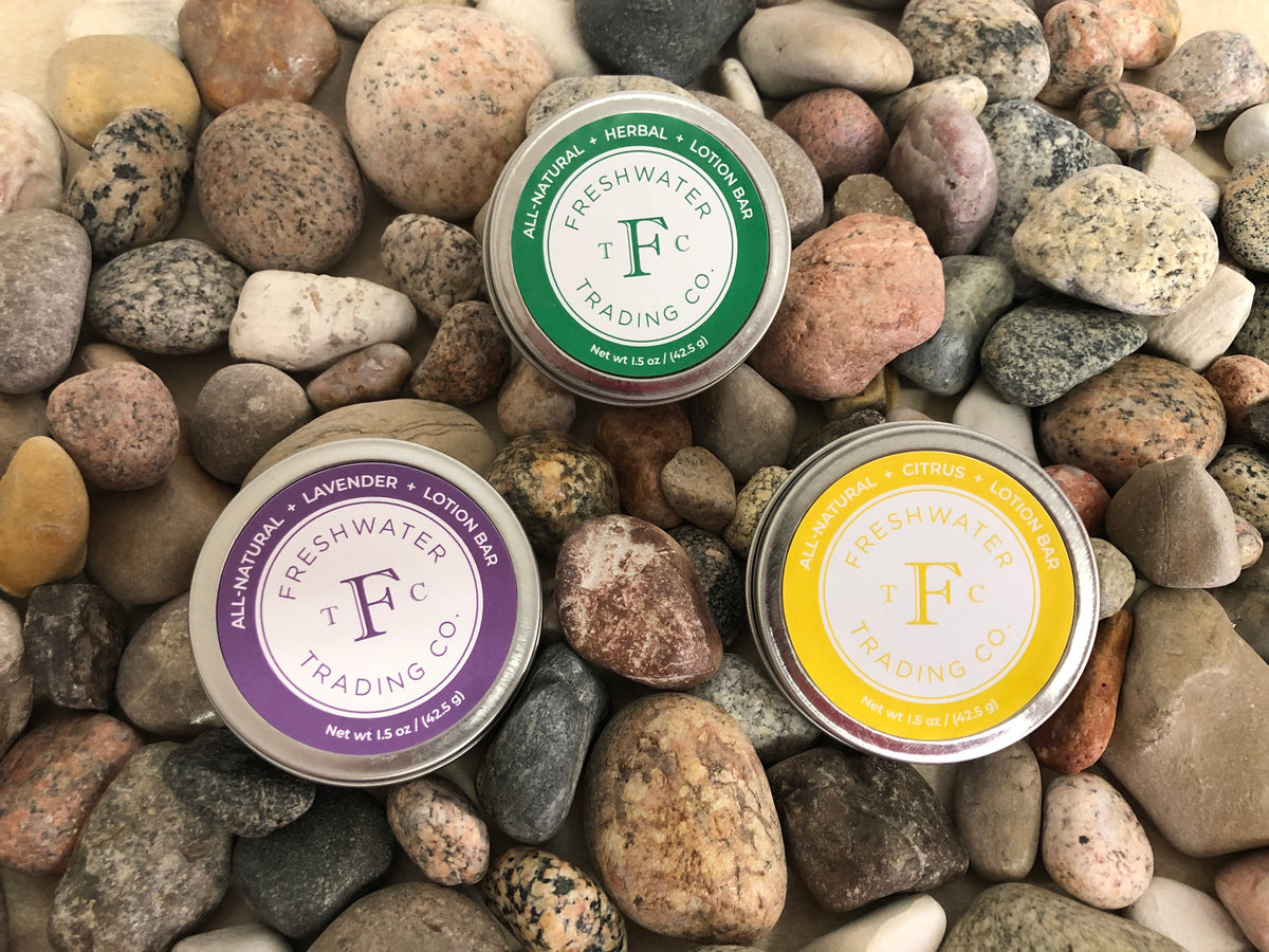 All-Natural Lotion Bars – Freshwater Trading Company